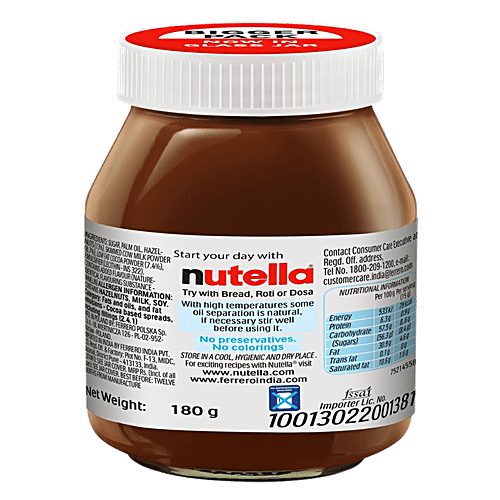 Buy Nutella Hazelnut Spread With Cocoa Online at Best Price of Rs 220 ...