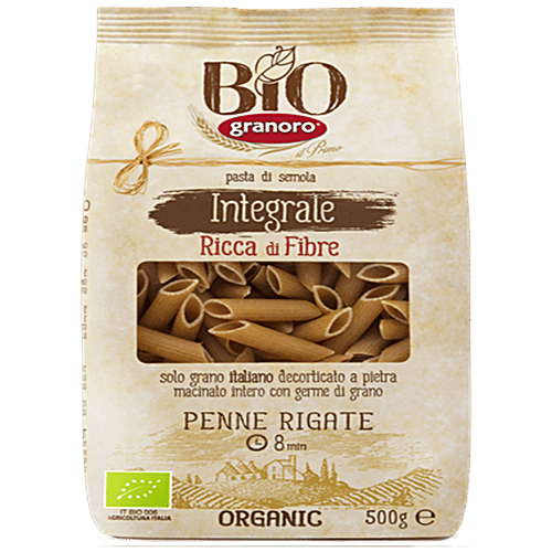 Buy Granoro Organic Whole Wheat Pasta - Penne Rigate Online at Best ...