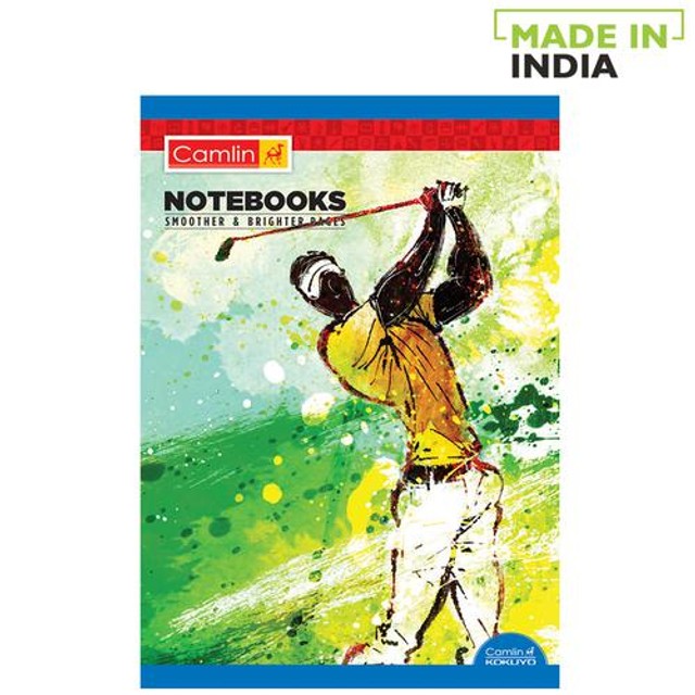 Buy Camlin Notebook - Ruled, Single Line, A4, 140 Pages Online at Best ...