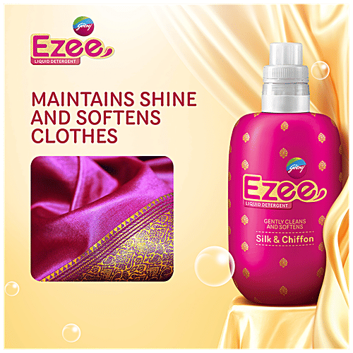 Buy Godrej Ezee Liquid Detergent - For Silk & Chiffon - Front Load ...