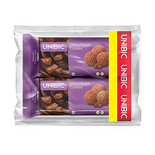 Buy UNIBIC Choco Ripple Cookies Online at Best Price of Rs 40 - bigbasket