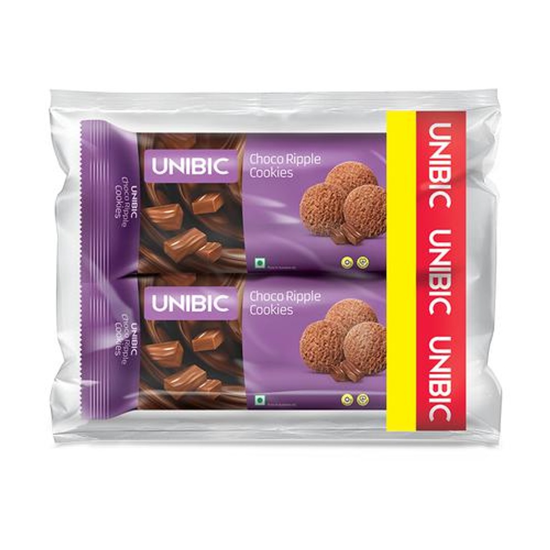 Buy UNIBIC Choco Ripple Cookies Online at Best Price of Rs 40 - bigbasket