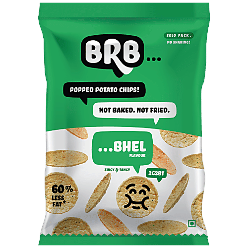 Buy BRB Popped Potato Chips - Not Baked Or Fried, Healthy Snacks, Bhel ...