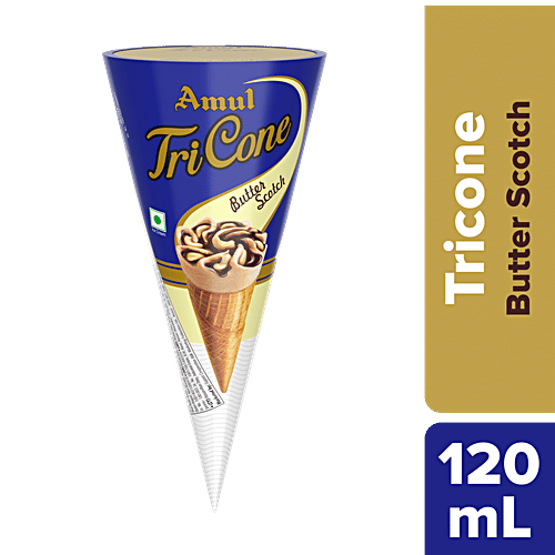 Buy Amul Ice Cream - Tricone, Butterscotch Online at Best Price of Rs ...