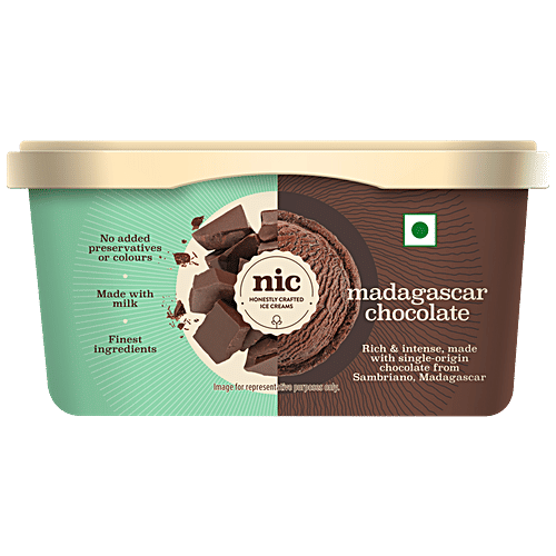 Buy Nic Madagascar Chocolate Ice Cream Online at Best Price of Rs 500 ...