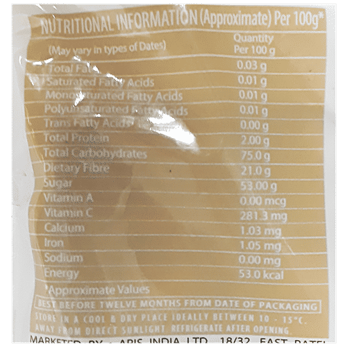 Buy Apis Premium Dates - De-Seeded Online at Best Price of Rs 145 ...