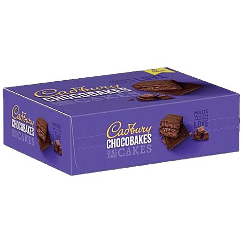 Buy Cadbury Chocobakes Choc Layered Cakes - Family Pack Online at Best ...