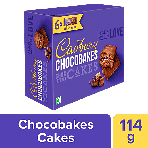 Buy Cadbury Chocobakes Choc Layered Cakes Online at Best Price of Rs 63 ...