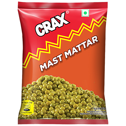 Buy Crax Mast Mattar Namkeen - Perfect Tea Time Snack Online at Best ...