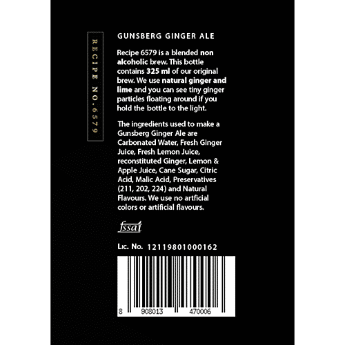 Buy Gunsberg Ginger Ale Online at Best Price - bigbasket