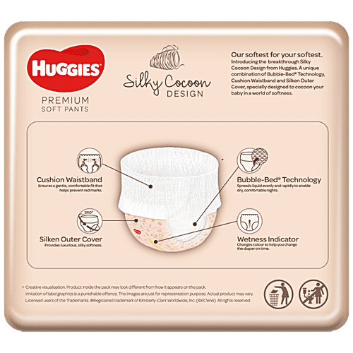 Buy Huggies Premium Soft Diaper Pants - Medium Online at Best Price ...