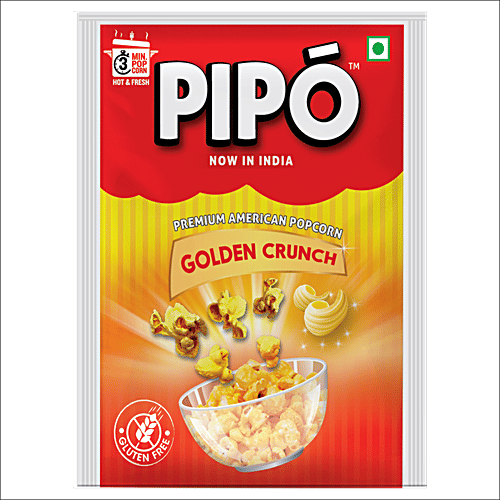 Buy PIPO Premium American Popcorn - Golden Crunch Online at Best Price ...
