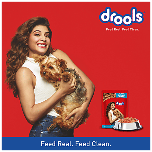 Buy Drools Puppy Wet Dog Food - Real Chicken & Chicken Liver Chunks In ...