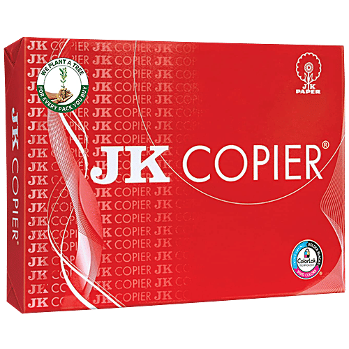 Buy JK 75 GSM A/4 Copier - Red, 500 Sheets Online at Best Price of Rs ...