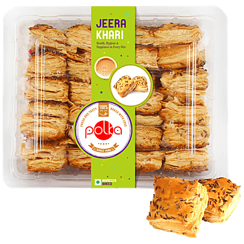 Buy POLKA Jeera Khari Puff - Crispy Texture, Teatime Snack Online at ...