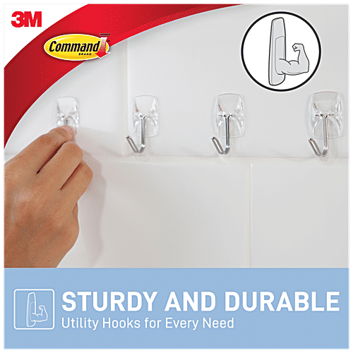 Buy Command Clear Small Wire Hook Online at Best Price of Rs 189 ...