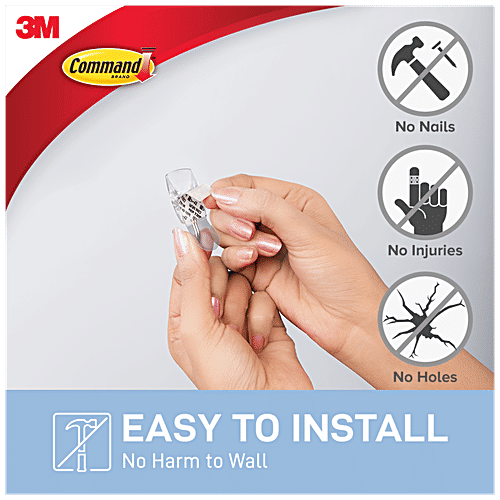 Buy Command Clear Small Wire Hook Online at Best Price of Rs 189 - bigbasket