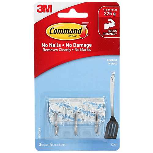 Buy Command Clear Small Wire Hook Online at Best Price of Rs 179 ...