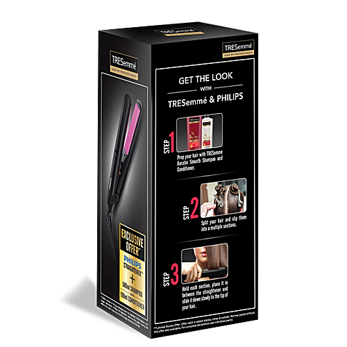 Buy Tresemme Keratin Shampoo & Conditioner With Philips Straightener ...