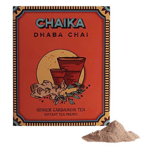 Buy Chaika Dhaba Chai Instant Tea Premix - Ginger & Cardamom Online at ...