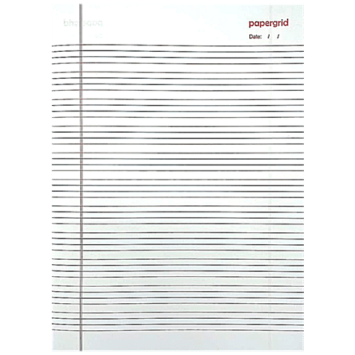 Buy Papergrid King Size Notebook - Four Line, 160 Pages, Soft Cover ...