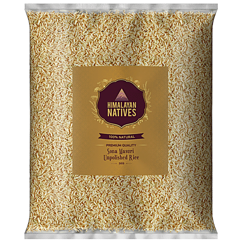 Buy Himalayan Natives Sona Masuri - Unpolished Rice Online at Best ...