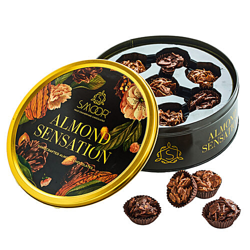Buy Smoor Almond Sensation Chocolate - Assorted, Rich In Antioxidants ...