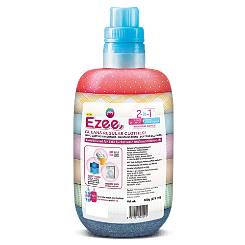 Buy Godrej Ezee 2-in-1 Liquid Detergent + Fabric Conditioner - For ...