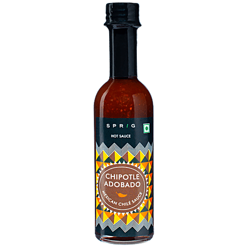 Buy Sprig Chipotle Adobado Mexican Chile Hot Sauce Online at Best Price ...