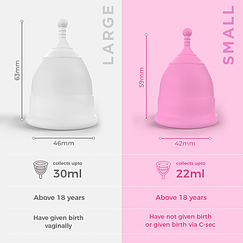 Buy Pee Safe Reusable Menstrual Cups - Large Online at Best Price of Rs ...