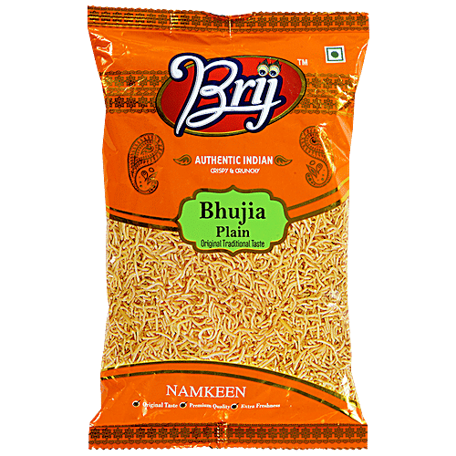 Buy BRIJ Plain Bhujia - Crispy & Crunchy Online at Best Price of Rs 90 ...