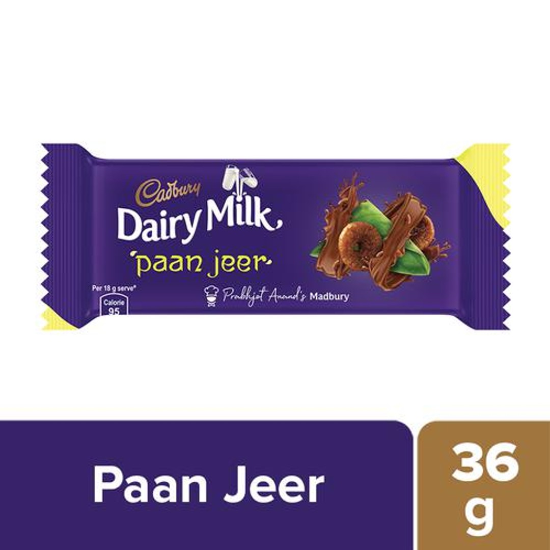 Buy Cadbury Dairy Milk Paan Jeer Madbury Chocolate Bar Online at Best ...