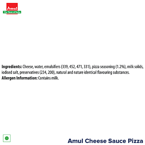 Buy Amul Cheese Sauce - Pizza Online at Best Price of Rs 80 - bigbasket