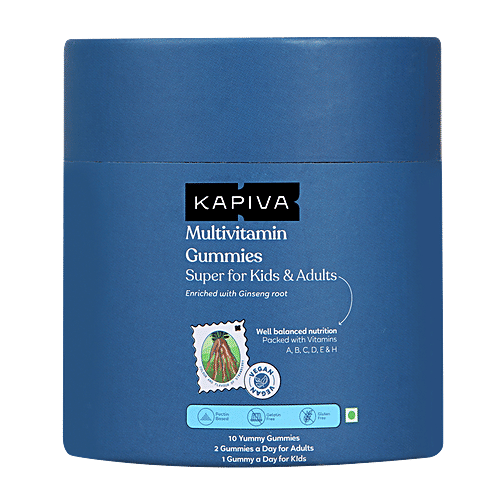 Buy Kapiva Multivitamin Gummies For Kids & Adults - With Ginseng Root ...