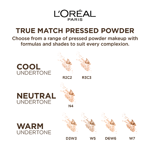 Buy Loreal Paris True Match Super Blendable Powder - Caramel Beige, W7 ...