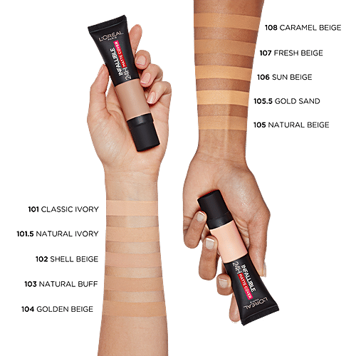 Shade Foundation Loreal Infallible Pro Matte Untuk Kulit Kuning Langsat ...