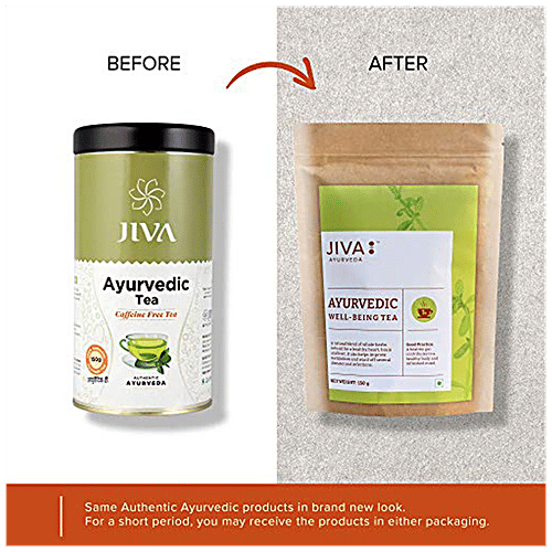 Buy Jiva Ayurveda Ayurvedic Tea - Caffeine Free, Boosts Immunity ...