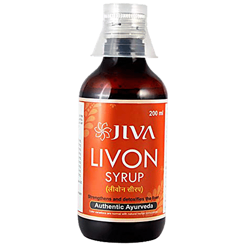 Buy Jiva Ayurveda Livon Syrup - Strengthens & Detoxifies The Liver ...