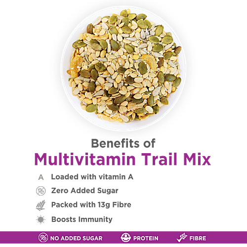 Buy True Elements Multivitamin Trail Mix - Roasted Watermelon, Pumpkin ...