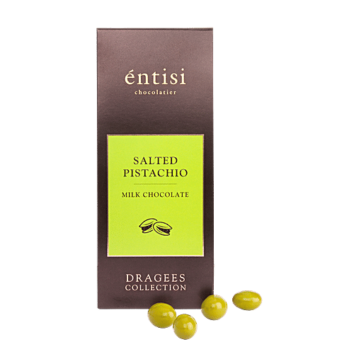 Buy Entisi Whole Salted Pistachios Coated With Milk Chocolate Online at ...