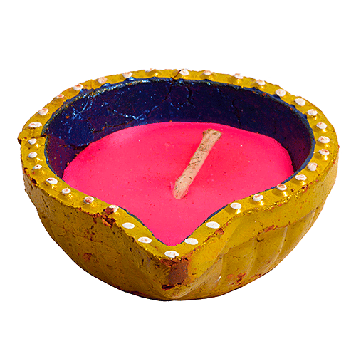 Buy DP Wax Diya - Assorted Colour, ED127B Online at Best Price of Rs ...