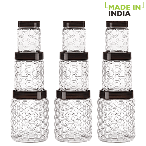 Buy Mastercook Checkers Storage Container - Assorted Colour, Plastic ...