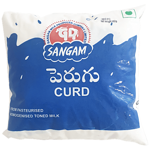 Buy Sangam Pasteurised Homogenised Curd Online at Best Price of Rs null - bigbasket