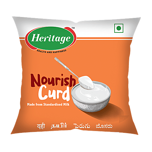 Buy Heritage Nourish Curd Online at Best Price of Rs 40 - bigbasket