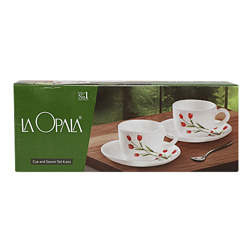 Buy LaOpala Chai/Tea Cup Set - Opalware, Lush Greens, Princess Online ...