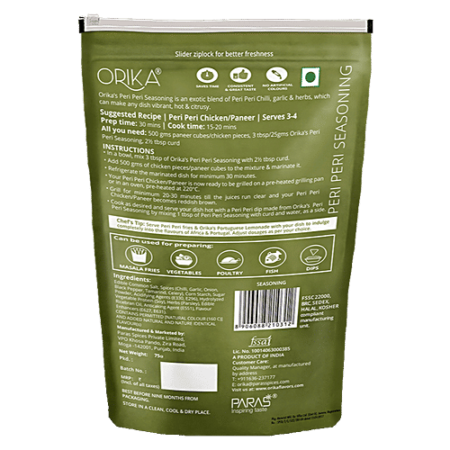 Buy Orika Peri Peri Seasoning Online at Best Price of Rs 66.75 - bigbasket