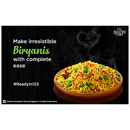 Buy ITC Master Chef Vegetable Biryani Cooking Paste - Ready To Cook ...