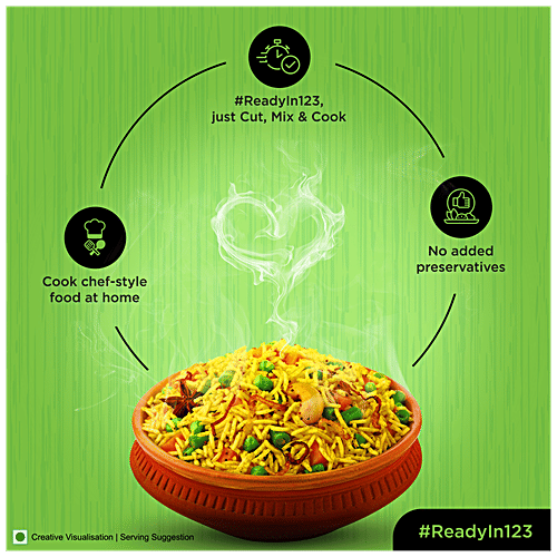 Buy ITC Master Chef Vegetable Biryani Cooking Paste - Ready To Cook ...