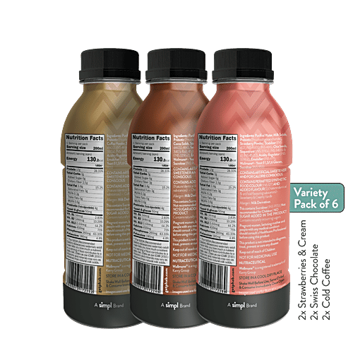 Buy Phab Protein Milkshake - Variety Pack Online at Best Price of Rs ...