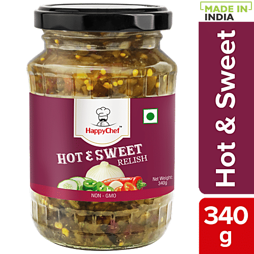 Buy HappyChef Hot & Sweet Relish Online at Best Price of Rs 119 - bigbasket